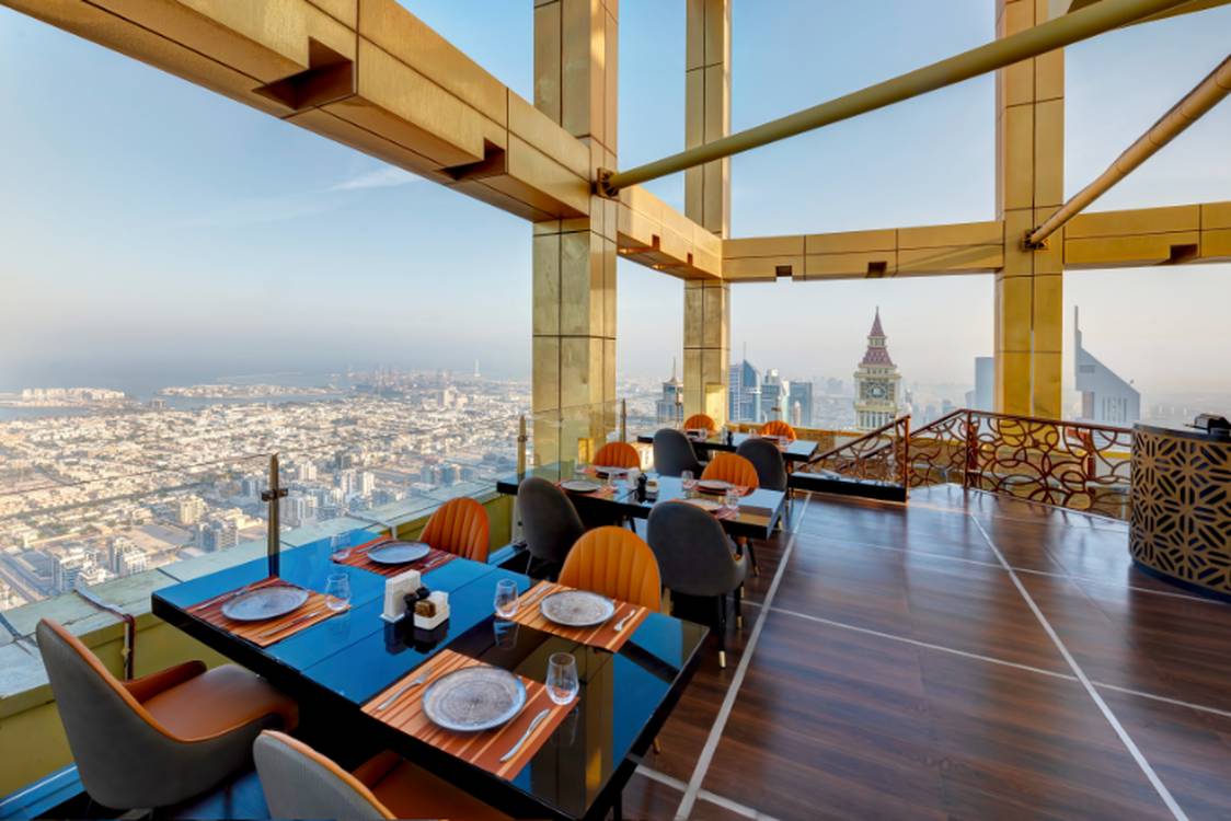 Highest View Lounge & Restaurant | Gevora Hotel in Dubai, Official Website